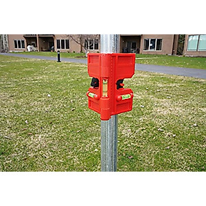 Ding King Magnetic Post Level Tool Pack of 2 Folds for Storage