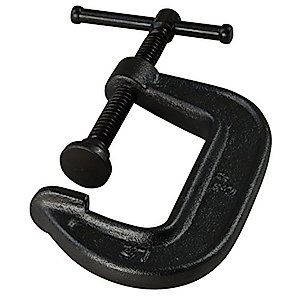 BESSEY 540-3 Ductile Alloy C-Clamp, 3 In. x 1 7/8 In. Throat Depth & 1,800 lb Clamping Force