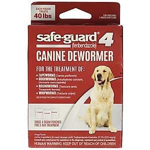 UPG - COMPANION ANIMAL Eio Wormer Safeguard 4 Lg Dog