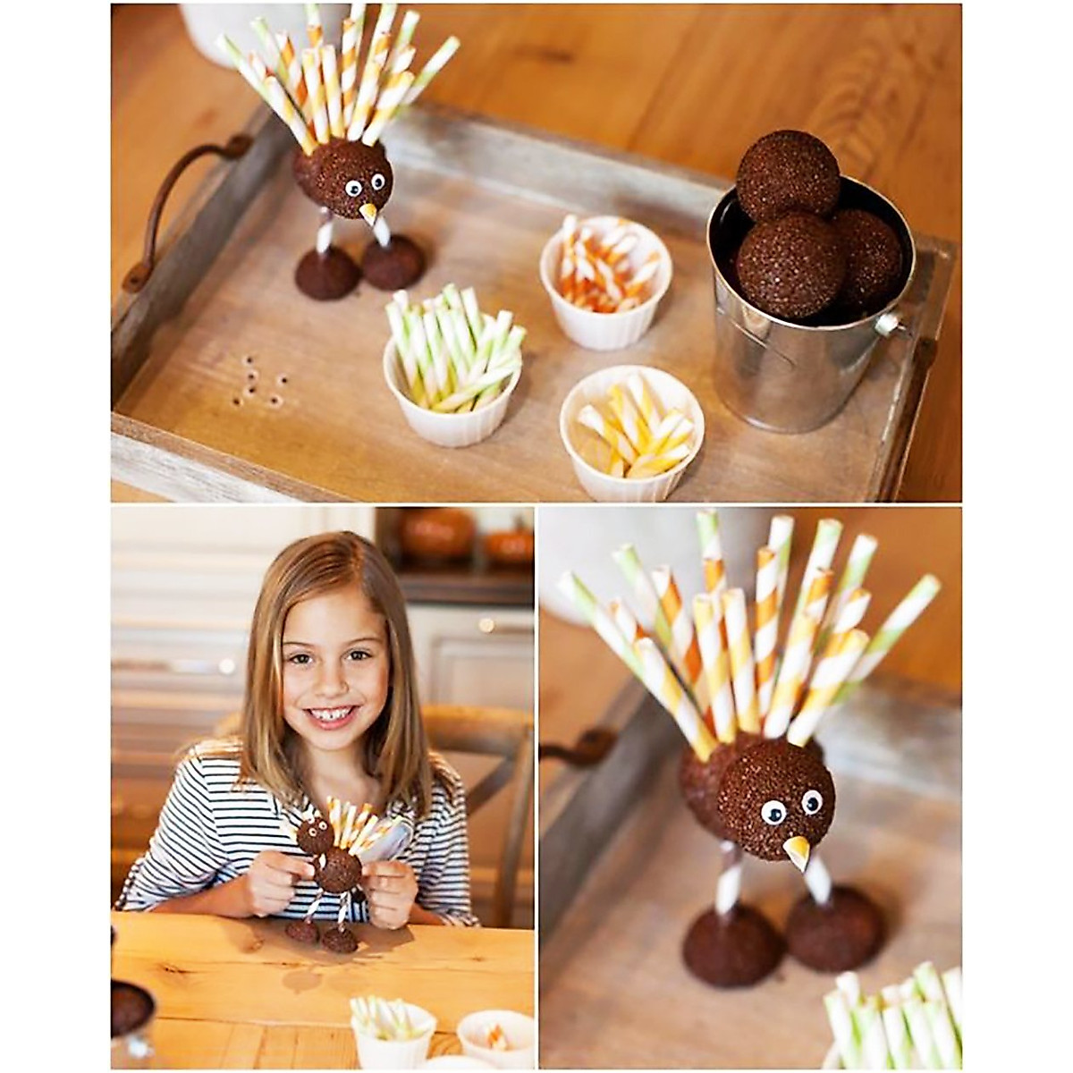 DECORA 500 Pieces 25mm Plastic Wiggle Eyes Self-adhesive Googly Eyes for Scrapbooking DIY Crafts Doll Masking Supply