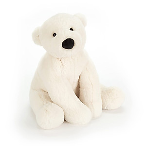 Jellycat Perry Polar Bear Stuffed Animal, Medium 10 inches | Teddy Bear Plush Toy | Classic Children's Gift