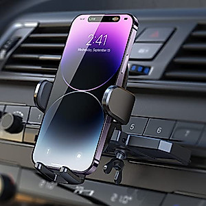 AINOPE CD Phone Holder for Car Ultra Sturdy Cell Phone Holder Car Mount Universal CD Slot Phone Holder Silicone Protection CD Phone Mount for Car Compatible with iPhone 14 Samsung S23 All Phones