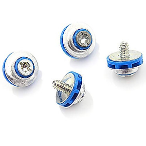 Screws New 4pc Blue Screws for HP 3.5 HDD DC7800 DC7900 8000 8100 Z400 Z600 Screws Isolation Grommet 450712-001 Mute Mounting
