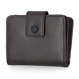 Timberland Womens Leather Rfid Small Indexer Wallet Billfold, Camo, One Size