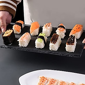 AYCCNH 10 in 1 Mini Japanese Onigiri Sushi Mold, Nigiri Bento Rice Ball Mold Rectangular Sushi Maker