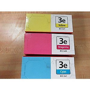 Canon BCI-3e Color Ink Tank for the BC-31e InkJet Cartridge - 3 Pack Cyan/Magenta/Yellow-4480A263