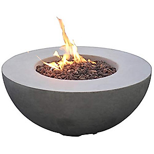 MODENO Roca Concrete Propane Fire Table