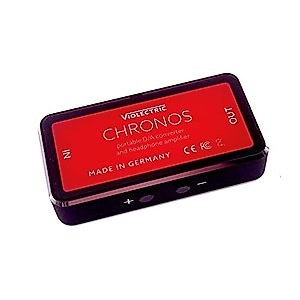 Violectric Chronos D/A Converter Headphone Amplifier,Black