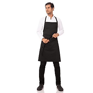 Chef Works Unisex Butcher Apron apparel accessories, Black, 34-Inch Length by 24-Inch Width US
