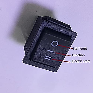 Start On Off Switch Fits Harbor Freight Predator 7000/8750 Watt 63086 63085 63087,3 Position 6 Pins