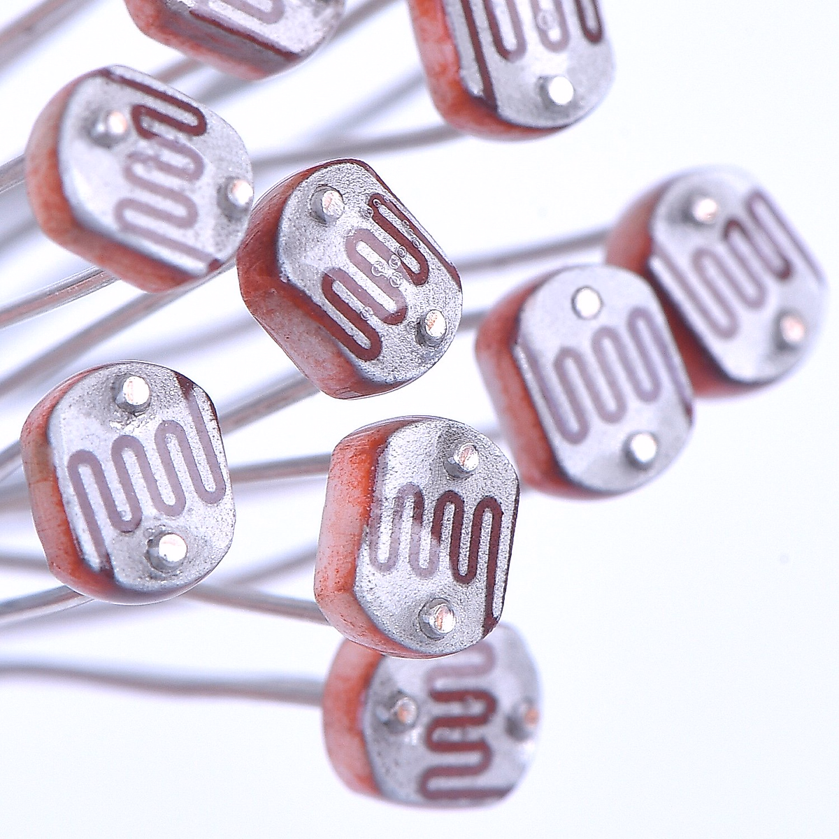 EBOOT 30 Pieces Photoresistor Photo Light Sensitive Resistor Light Dependent Resistor 5 mm (5539)