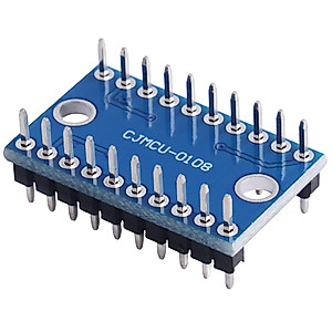 GeeekPi 6Pack TXS0108E 8 Channel Logic Level Converter Bi-Directional High Speed Full Duplex Shifter 3.3V 5V for Arduino Raspberry Pi