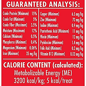 Milk-Bone Mini's Peanut Butter Flavor Dog Treats for All Size Dogs, 15 Ounce (Pack of 6), Crunchy Texture Helps Freshen Breath