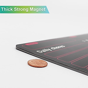 Magnetic Chore Chart for Kids Multiple Kids 3 Responsibility Charts & 1 Menu Board, Chore Chart for Teenagers Behavior Chart for Kids at Home, Dry Erase Chore Chart for Fridge Homeschool Supplies