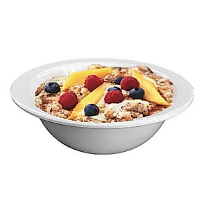 Z-Moments Western Melamine Fruit Bowl Monkey Bowl 13-Ounce, 5-3/4" dia. White or Tan #306 (24, White)