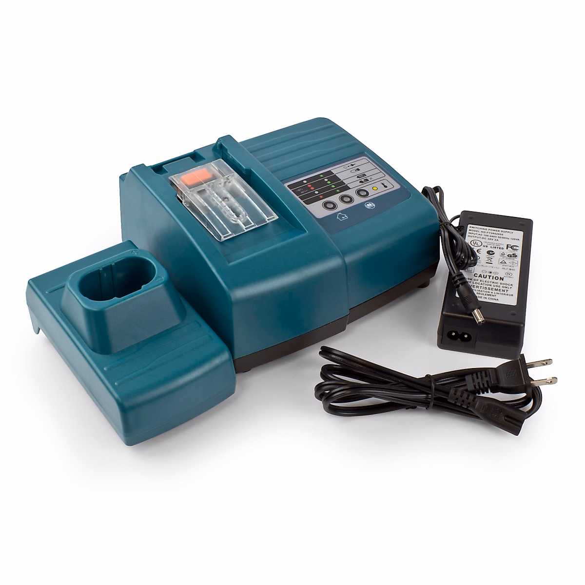 ExpertPower Charger for Makita 7.2V to 18V 1-Hour NiCd NiMh Li-ion Power Tool Batteries of Makita DC18RC / DC18RA