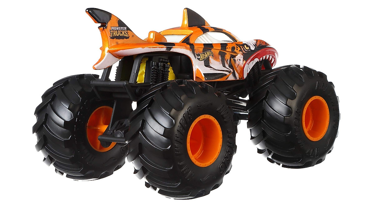 Hot Wheels Monster Trucks - Tiger Shark 1:24 Scale Vehicle