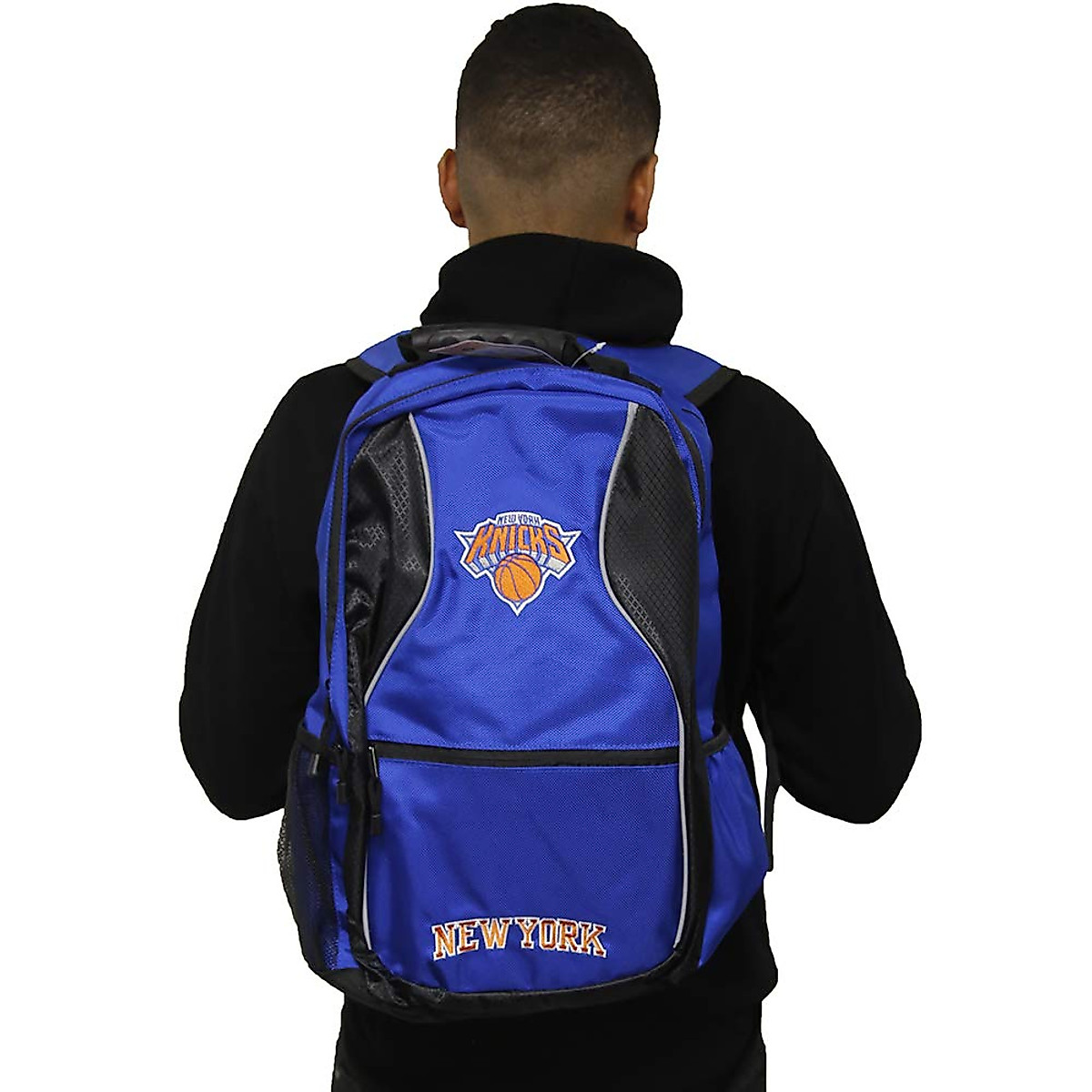 Concept One NBA New York Knicks Elite Backpack, 19-Inch, Royal