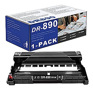 INDI 1 Pack DR-890 DR890 Black Drum Unit Replacement for Brother HL-L6250DW L6400DW L6400DWT MFC-L6750DW L6900DW Printer(Toner is not Included).