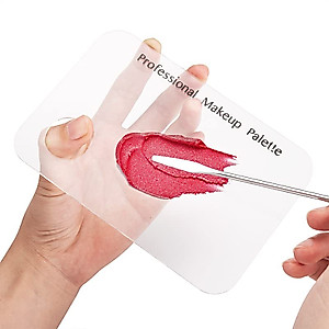 Makeup Spatula, 5Pcs Metal Cosmetic Spatulas Stainless Steel Depotting Mixer Spatula Double-Headed Beauty Spatula Mixing Tool for Cosmetics Beauty Accessories Home Salon