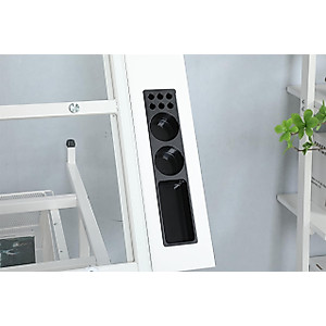 Tzou Drafting Printing Table with Chair 0-75° 31.5"-49.5" Adjustable Height Tempered Glass Drawing Table for Office School Artists Architects White