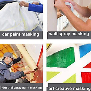 WELSTIK Blue Painters Tape 2 Inches Wide,Removable Masking Tape, for House Decoration, 3D Printer, Calligraphy and Painting, Advertising Production,etc, Easy-Tear, 2” X 60YDs/ Rolls 240 Total Yards