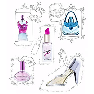 SCENTED THINGS Fashion Chest Body Spray Girl Perfume, Eau De Parfum Teen Girl Gifts, 5 Piece Set