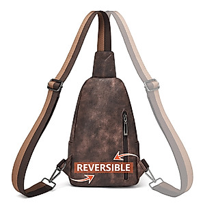 Mroede Sling Bag Crossbody Bags for Women Cross Body Bag Fanny Packs Chest Bags Sling Purses for Travel Shopping