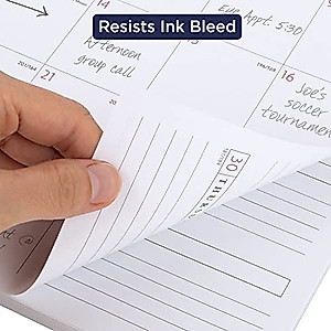 AT-A-GLANCE 2023 Weekly & Monthly Planner, 5-1/2" x 8-1/2", Small, Monthly Tabs, Pocket, Badge Floral (1641F-200)