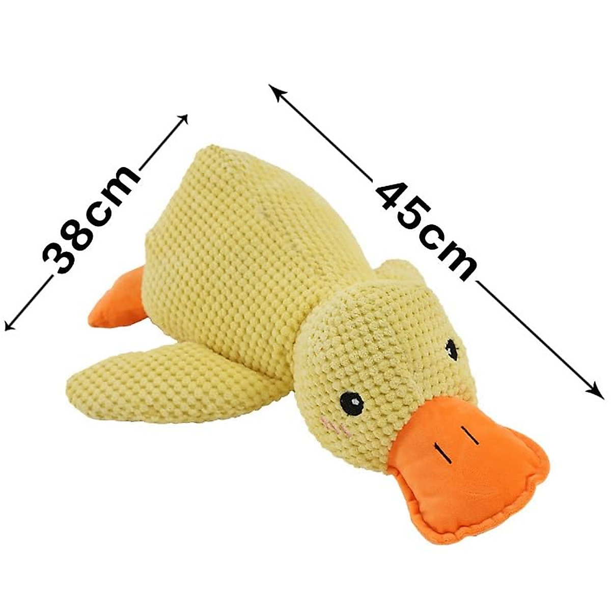 Generic The Mellow Dog Calming Duck Toy - Zentric Quack-Quack Duck Toy for Anxious Dogs