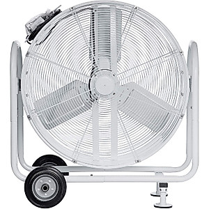 Global Industrial Outdoor Rated 30" Mobile Tilt Drum Blower Fan, 6890 CFM, 1/3 HP