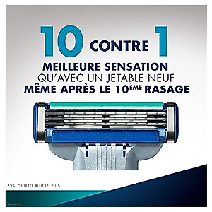 Gillette Mach3 Turbo Razor Blades for Men