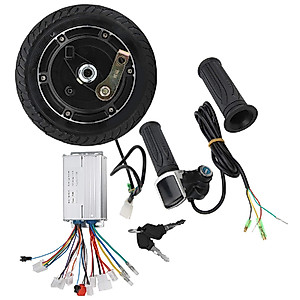 Scooter Brushless Hub Motor, Sturdy and Durable Durable Brushless Hub Motor, LCD Throttle Practical for Electric Scooter DIY Electric Scooter