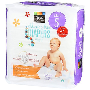 365 Everyday Value, Diapers, Size 5, 27 ct