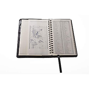 Collins Elite Academic 2023-24 Pocket Week to View Mid Year Diary Planner School, College or University Term Journal - July 2023 to July 2024 - Black - 1165VM.99-2324