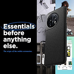 Spigen Liquid Air Armor Designed for OnePlus 11 Case (2023) - Matte Black
