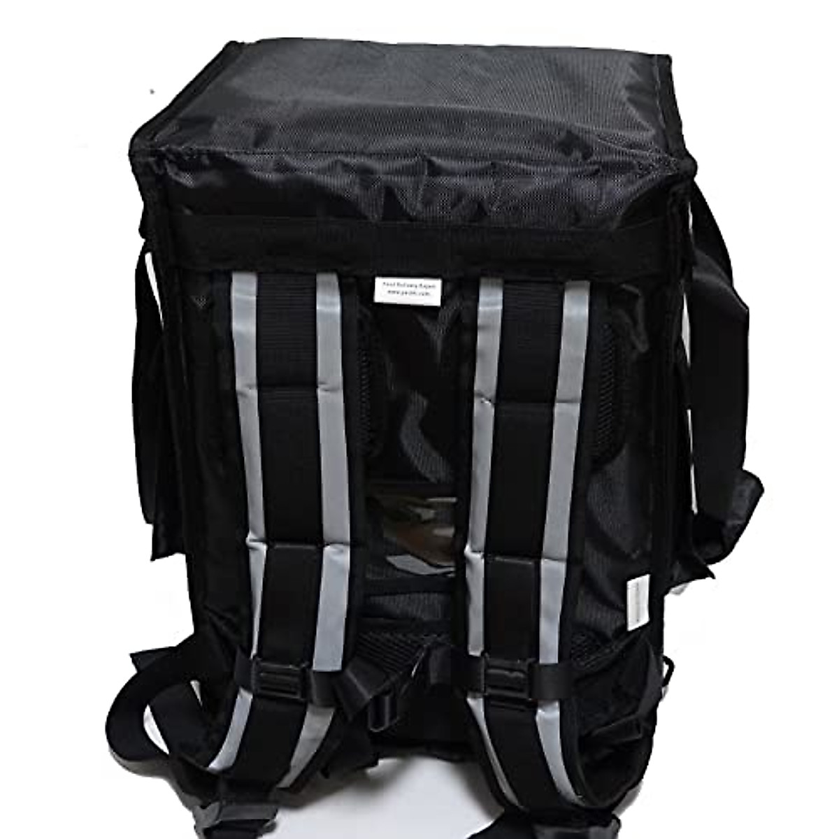 PK-34V: Small Food Delivery Backpack for Hot and Cold 13" L x 9" W x 18" H, Beverage Delivery Carrier, Drinking/Coffee Take Out Delivery Box, Thermal Bags, Top Loading