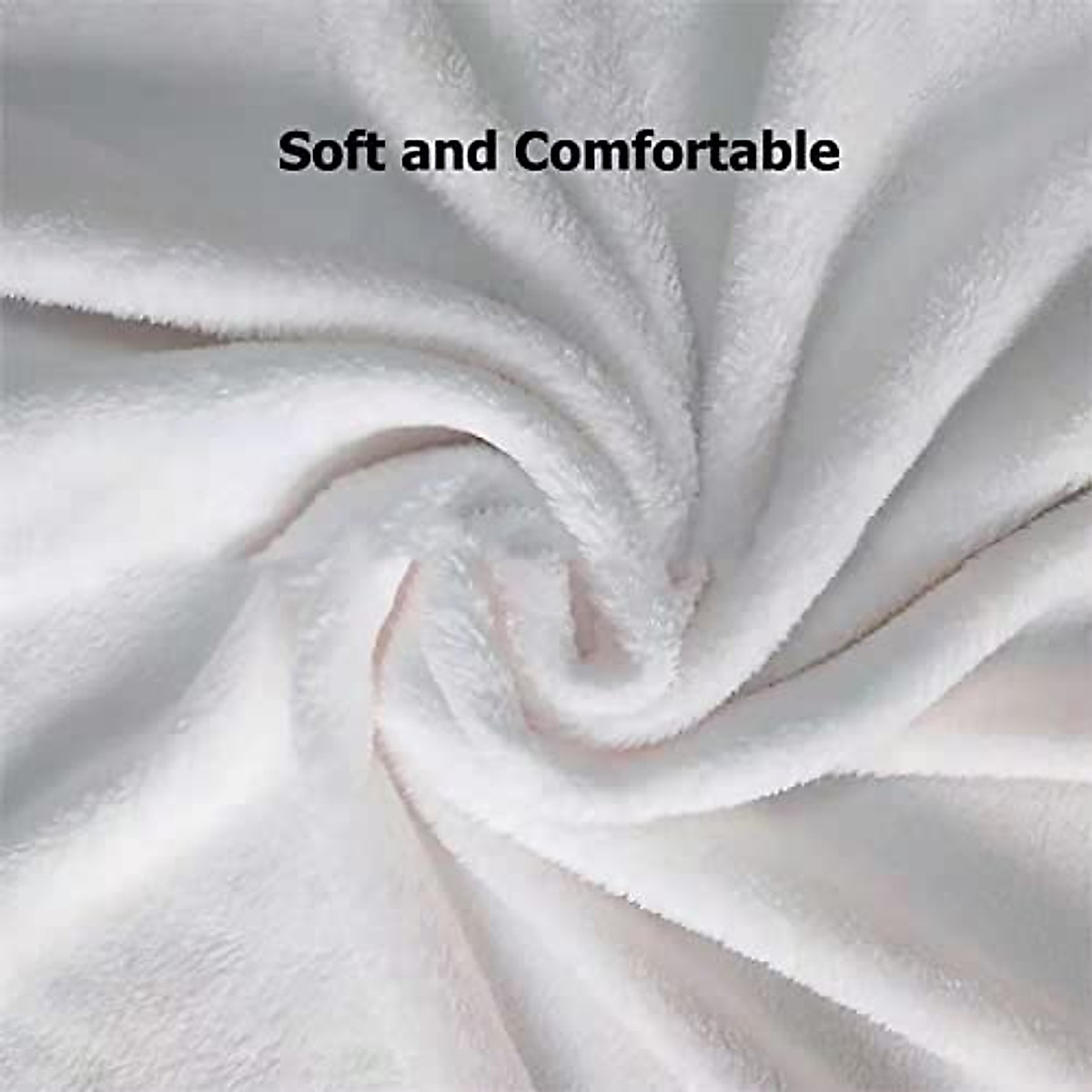 Cute Large Green Leaf Plush Blanket, Soft and Comfortable Novelty Blanket, Flowers Botanical Leaves Pattern Throw Blanket for Bedroom Living Rooms Sofa Camping Bed Blanket