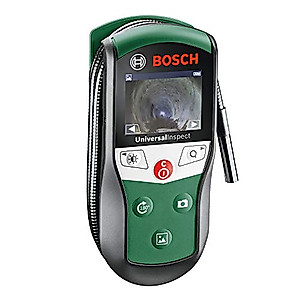 Bosch UniversalInspect Inspection Camera (8 mm diameter endoscope for high-quality colour images with a flexible length of 0.95 m and built-in memory function)