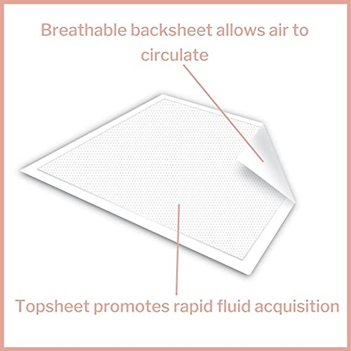 McKesson Maximum Breathable Underpads, Incontinence, Maximum Absorbency, 24 in x 36 in, 70 Count