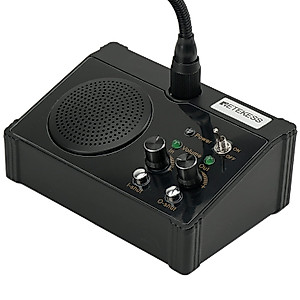 Retekess TW106 Window Intercom, Loud Speaker, Support External Microphone, Intercom System for Business, School, Hospital, Store