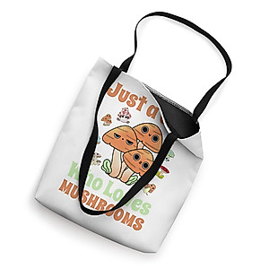 Just A Girl Who Loves Mushrooms Mycology Fungi for Women Tote Bag