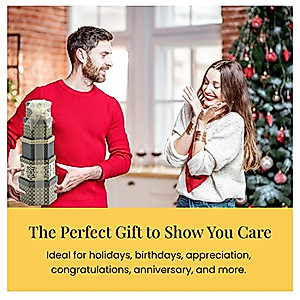 Broadway Basketeers Gourmet Food Gift Basket Tower Snack Gifts for Women, Men, Families, College – Delivery for Holidays, Appreciation, Thank You, Congratulations, Corporate, Get Well Soon Care Package