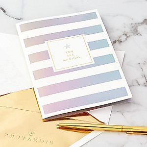 Hallmark Signature Paper Wonder Pop Up Birthday Card (Unicorn, You are Magical) (1299RZH1137)