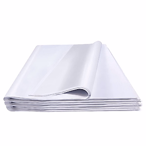 White Tissue Paper 15"x20" 960 Pack, for Gifts, Games, Birthdays, Easter, Mothers Day, Graduations, Gift Wrap, Crafts, DIY Paper Flowers and More…