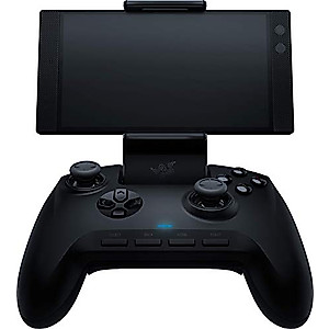 Razer Raiju Mobile: Ergonomic Multi-Function Button Layout - Hair Trigger Mode - Adjustable Phone Mount - Mobile Gaming Controller for Android
