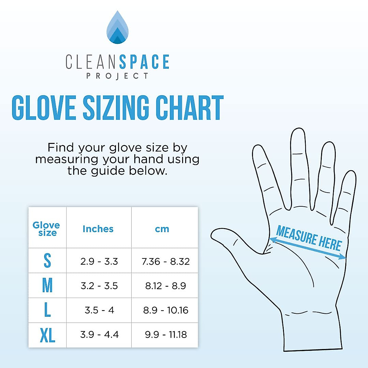 CLEAN SPACE PROJECT Nitrile Gloves, Extra Thick 5.5 Mil, Disposable, Powder Free, Latex Free (Black - Large, Box of 100)