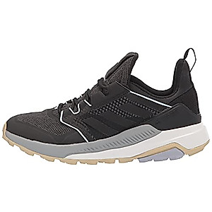adidas Women's Terrex Trailmaker Hiking Walking Shoe, Core Black/Core Black/Halo Silver, 8.5