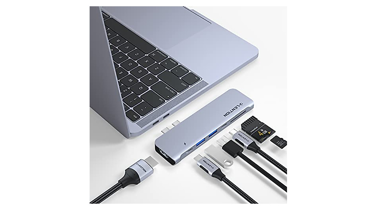 LENTION USB C Hub with 100W PD + 40Gbps USB C Port, 4K HDMI, 2 USB 3.0 ...