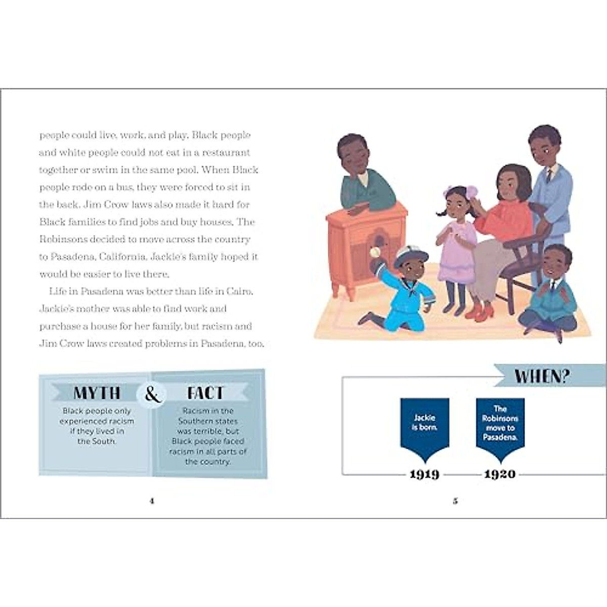 The Story of Jackie Robinson: An Inspiring Biography for Young Readers (The Story of Biographies)